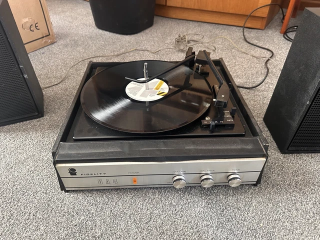 VINTAGE FIDELITY UA4 Solid State Record Player Turntable £31.88 ...