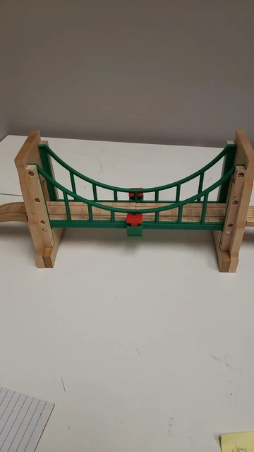 THOMAS & FRIENDS Wooden Railway Collapsing Sodor Suspension Bridge 2006 ...