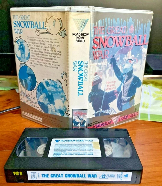 THE GREAT SNOWBALL WAR - VHS - ex-rental video tape - DISNEY. £47.03 ...