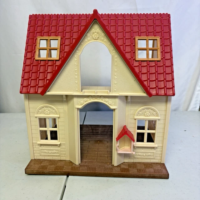 CALICO CRITTERS RED Roof Cozy Cottage Starter House Playset Epoch ...