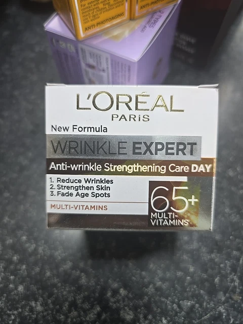 L'OREAL AGE-DEFYING SKINCARE: Wrinkle Expert Formula for 65+ Years ...