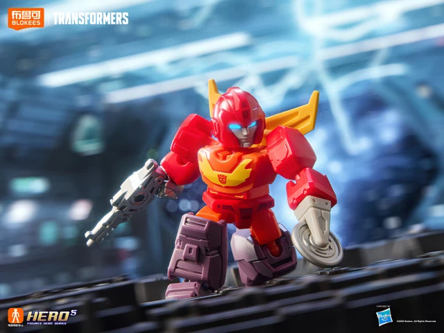 BLOKEES TRANSFORMERS DEFENDER Ver 3rd Hot Rod Rodimus Prime Figure ...