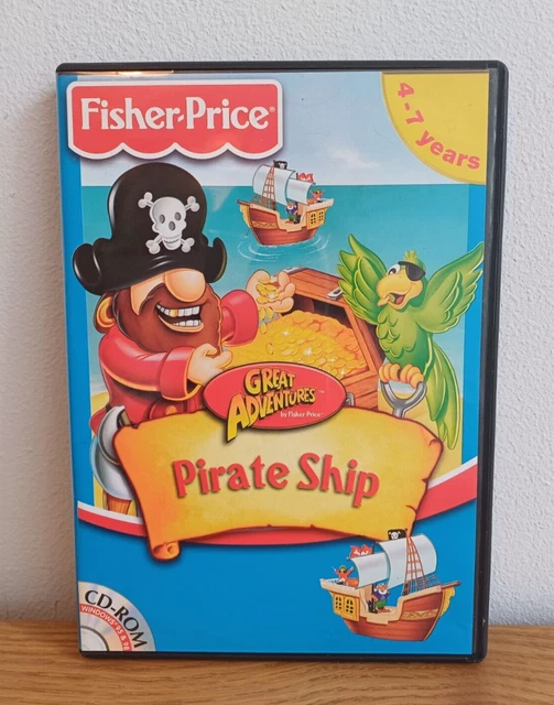 FISHER PRICE PIRATE SHIP PC CD ROM (Windows 95 & 98) Very Good ...