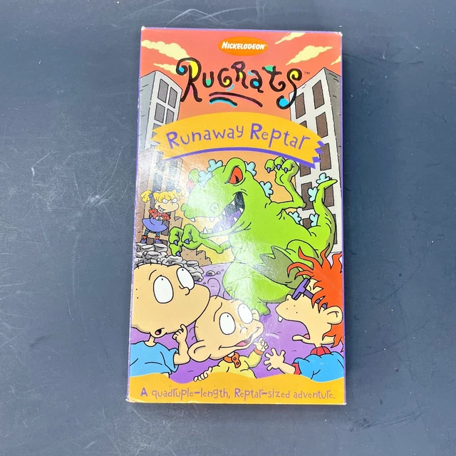 NICKELODEON RUGRATS RUNAWAY Reptar VHS 1999 Viacom Paramount VTG £7.99 ...