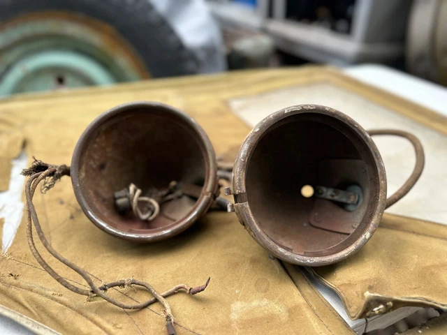 WILLYS MB WW2 Original Headlight Buckets and Bezels £175.00 - PicClick UK