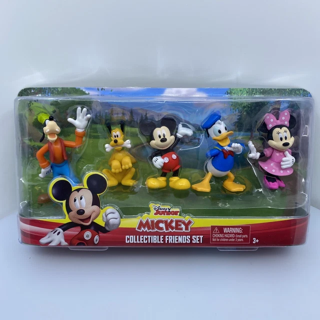 DISNEY JUNIOR MICKEY Mouse Collectible Figure Set Pals 5 Figure Pack 3 ...