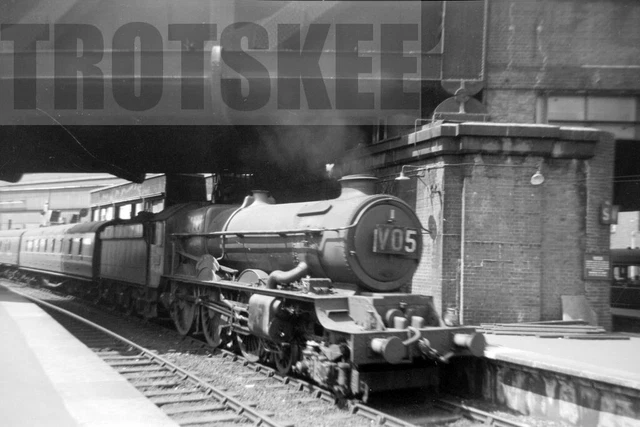 LARGER NEGATIVE BR British Railways Steam Loco 6005 Class 6000 ...