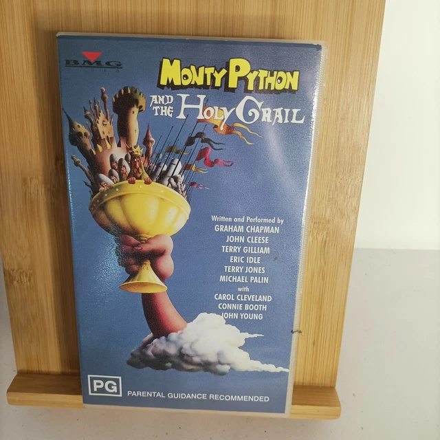 MONTY PYTHON & the holy grail movie Retro VHS Video Cassette ...