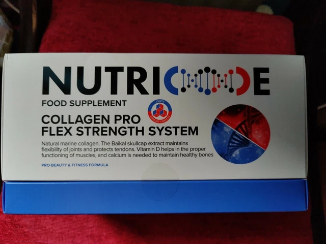 NUTRICODE COLLAGEN PRO FLEX STRENGTH SYSTEM Stronger Joints Bones 💙 ...