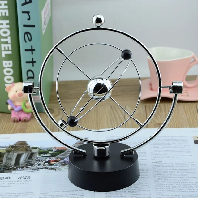 PERPETUAL MOTION PENDULUM Ball Pendulum Toy Physics Tumbler Craft Kid ...