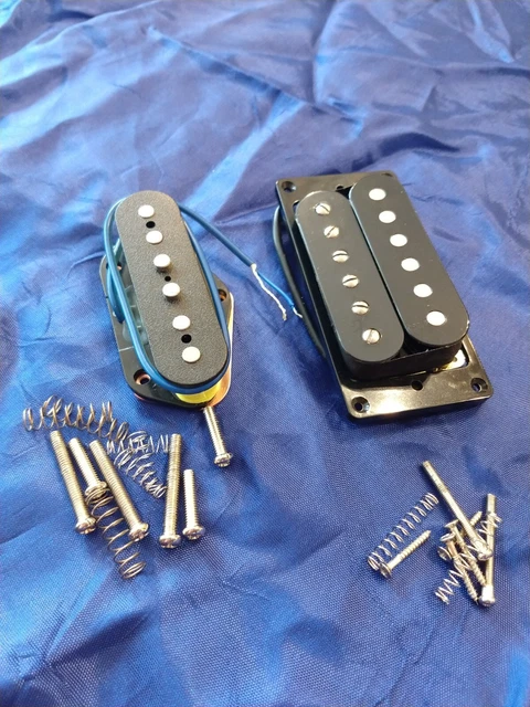GREAT DEAL TELECASTER Tele Bridge and neck humbucker Pickups Alnico V ...