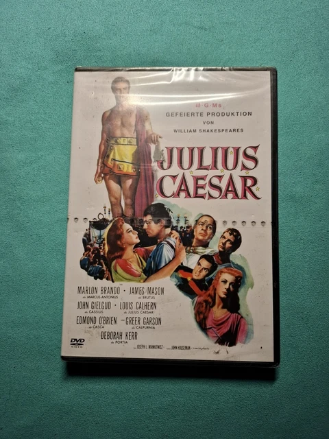 JULIUS CAESAR (DVD) Marlon Brando | nach William Shakespeare Originalverpackt EUR 12,00 ...