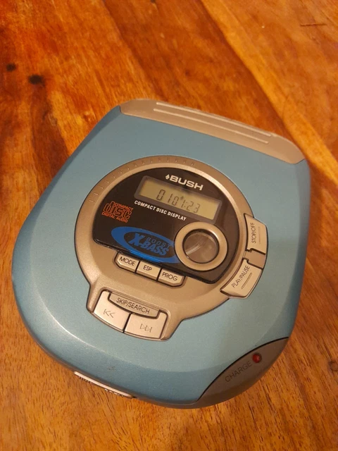 BUSH PORTABLE CD player with X-bass Boost. With Case. £5.50 - PicClick UK