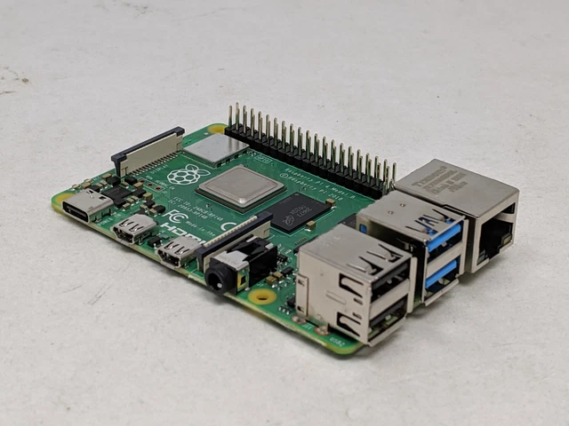 RASPBERRY PI 4 Model B 2019 Quad Core 64 Bit WiFi Bluetooth (4GB) (AAC ...