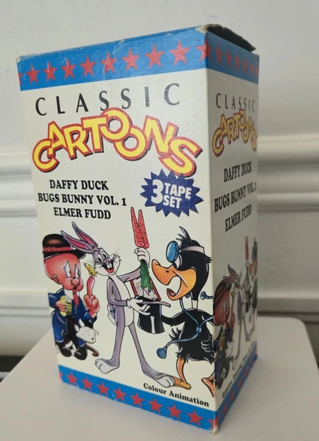 1990 CLASSIC CARTOONS: Daffy Duck Bugs Bunny Vol. 1 Elmer Fudd VHS ...