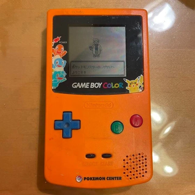 GAMEBOY COLOR POKEMON 3° anniversario pikachu pokemon center limited ...