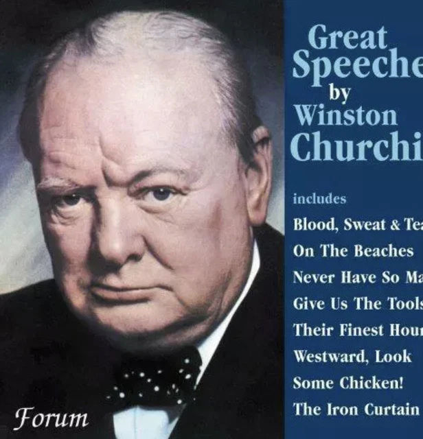 SIR WINSTON CHURCHILL- Great Speeches 1938-1946, Sir Winston Churchill ...