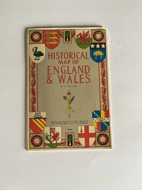 HISTORICAL MAP OF England And Wales Paper Version 1971 EUR 10,00 ...