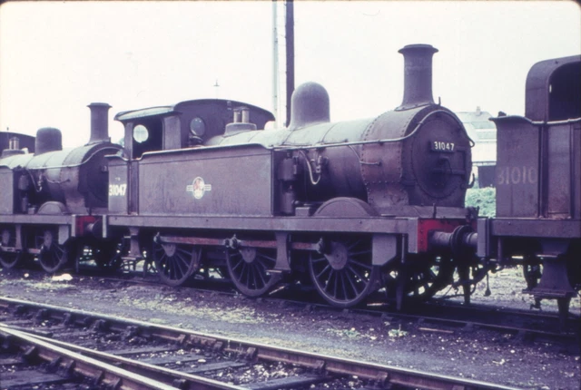 ORIGINAL 35MM BR Railway Slide Sr Cl R1 31047 @ Folkestone Junc. 1959 £ ...