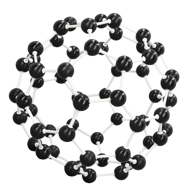 C60 MOLECULAR MODEL Carbon Atoms And Kit Chemistry Demonstration ...