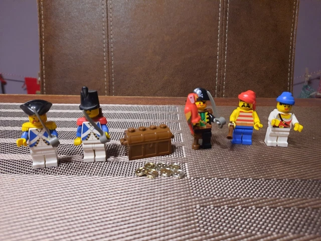 LEGO PIRATES 6251: Pirate Minifigures Minifiguren Set Piraten *** wie ...