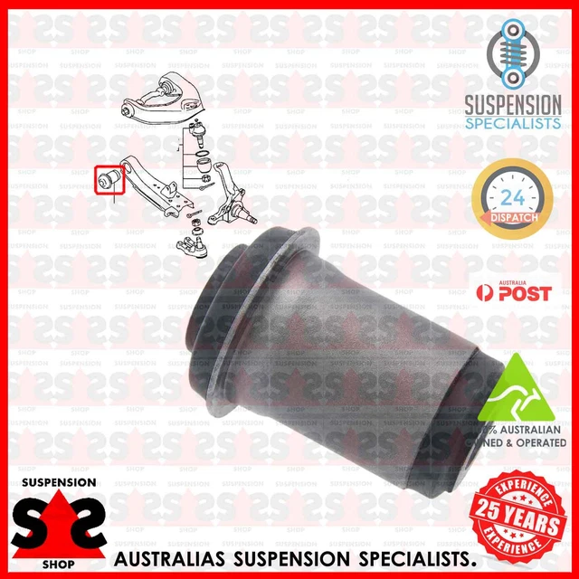 LOWER FRONT AXLE Mounting, Control/Trailing Arm Suit MITSUBISHI Delica / Space EUR 28,58 ...