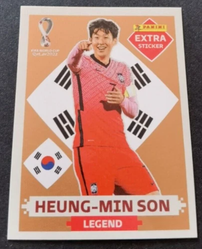 HEUNG-MIN SON | Extra Legend Bronze | Panini Qatar 2022 World Cup ...