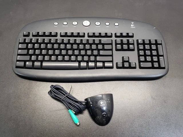 Logitech Wireless Internet Pro Tactile Cordless Keyboard Model Y Raj56a