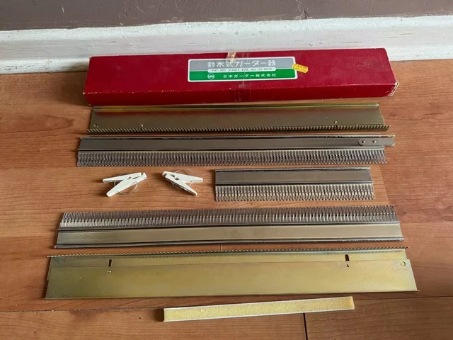 BROTHER KNITTING MACHINE suzuki garter bar in excellent condition £69. ...