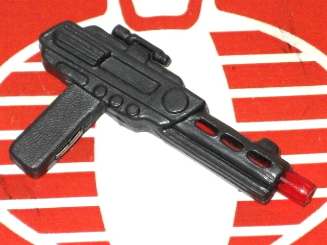 SONIC MAN ROBOT Cop Gray Lazer Gun Pistol Weapon 1990 Original ...