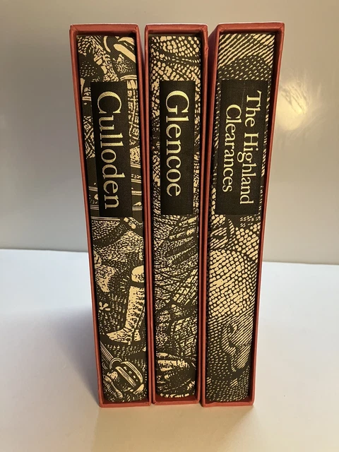 CULLODEN GLENCOE THE Highland Clearances John Prebble Folio Society Set ...