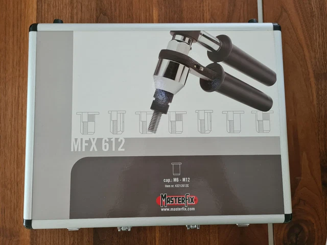 MASTERFIX ZWEIHANDMUTTERZANGE MFX612 M4 - M12 Edelstahl ...