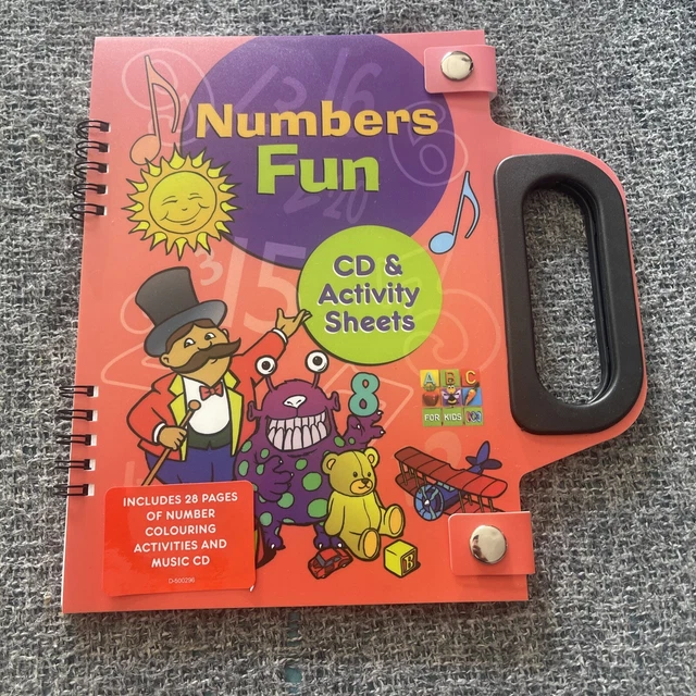ABC FOR KIDS Colouring Numbers Fun Colouring Activity Book With CD $21. ...