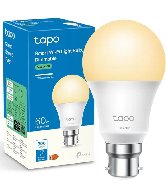 TAPO DIMMABLE L510B Smart Bulb B22 £3.31 - PicClick UK