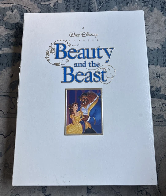 WALT DISNEY COLLECT Ed Box~Beauty & The Beast~Work In Progress~VHS~CD ...