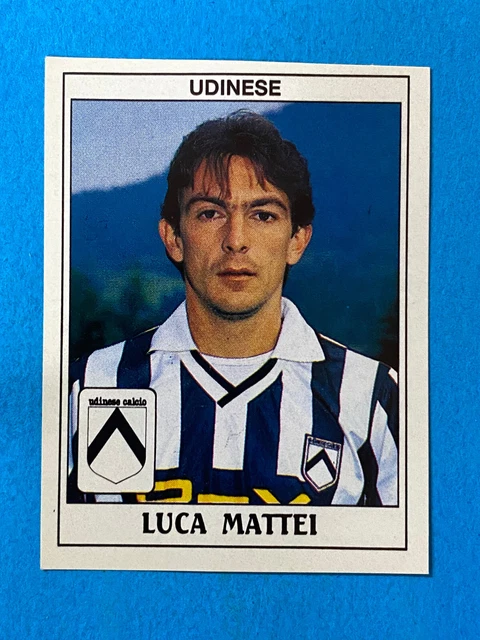 FIGURINE CALCIATORI PANINI 1989-90 1990 n.314 Luca Mattei Udinese EUR 1 ...