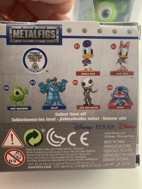 DISNEY PIXAR METALFIGS Mike and Sully Monster’s Inc Toys Display ...