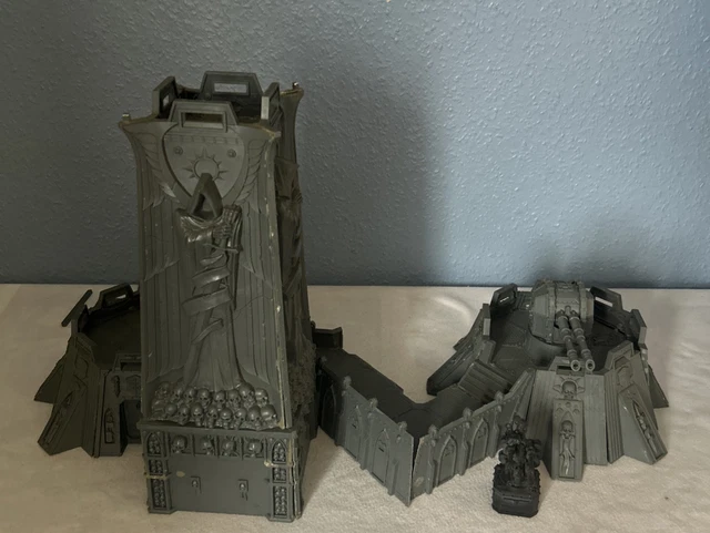 WARHAMMER 40K FORTRESS of Redemption Dark Angels OOP Rare Trench ...