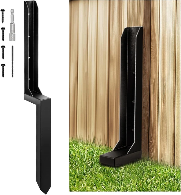 1 PACK FENCE Post Repair 85cm (33.5") One-Piece Heavy Duty Fence Post ...