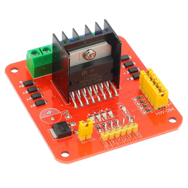 DC STEPPER MOTOR Driver Module Dual H Bridge Controller Board Panel £9. ...
