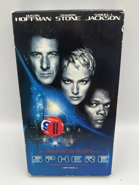 SPHERE (VHS, 1998) Sharon Stone, Dustin Hoffman Scifi $7.95 - PicClick