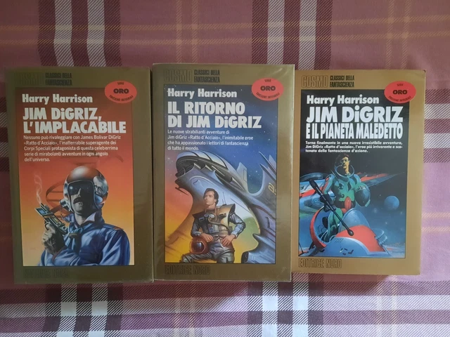 HARRY HARRISON, LA Saga Di Jim Digriz 3 Volumi, Cosmo Oro Nord EUR 10 ...