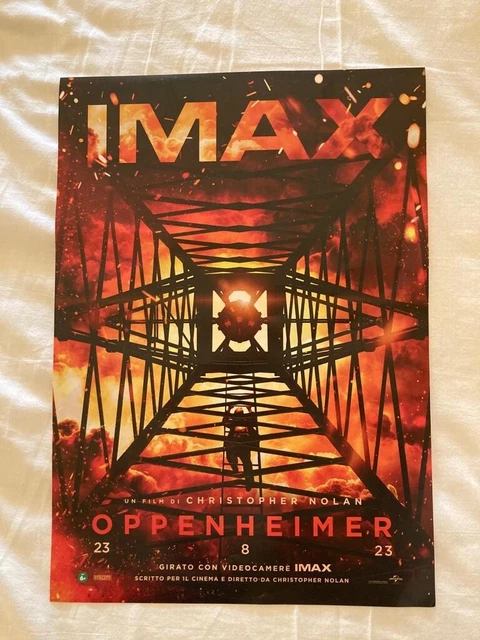 POSTER OPPENHEIMER (2023) Ufficiale IMAX 42x30 cm ITALIANO EUR 10,00 ...