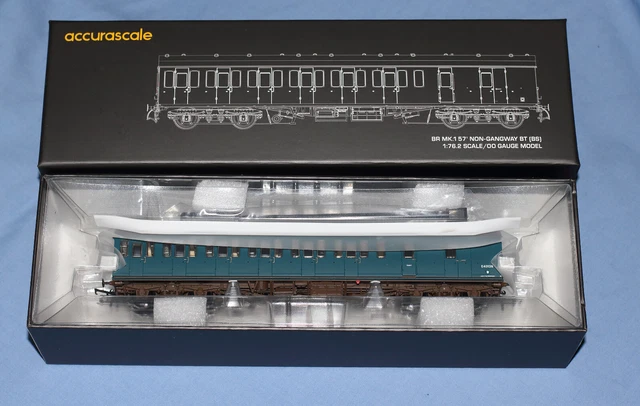 ACCURASCALE ACC2349 BR Mk1 BS 57' Non Gangway Coach E43138 Era 6 OO ...