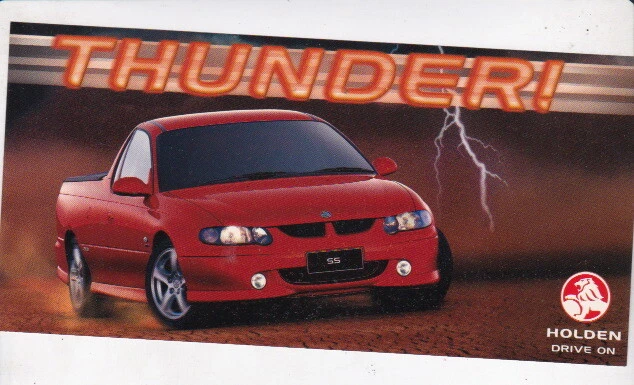 2000 HOLDEN VX COMMODORE SS UTE Sticker - THUNDER! $16.00 - PicClick AU