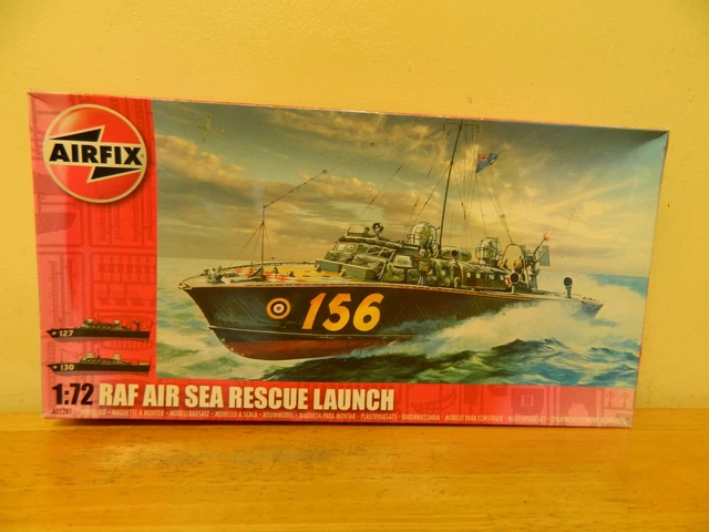 VINTAGE AIRFIX 1/72 Scale Raf Air Sea Rescue Launch Boat Model Kit £23. ...