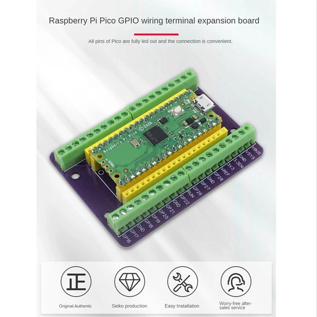 POUR PICO Carte D'Extension GPIO Module D'Interface Picow Terminal GPIO ... POUR PICO Carte D'Extension GPIO Module D'Interface Picow Terminal GPIO ...