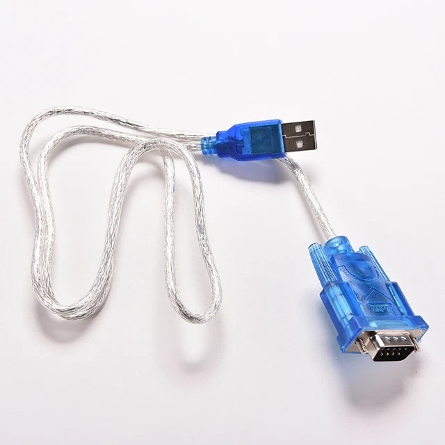 USB TO RS232 Serial Port 9 Pin DB9 Cable Serial COM Port Adapter ...