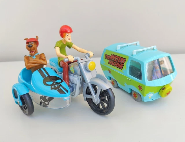2X HANNA BARBERA Scooby Doo Motorcycle & Van Shaggy Fizzy Bonbon ...