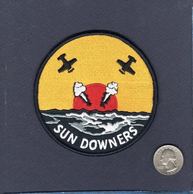 VF-111 SUNDOWNERS F-4 PHANTOM F-14 TOMCAT US NAVY 4" Squadron Patch EUR ...